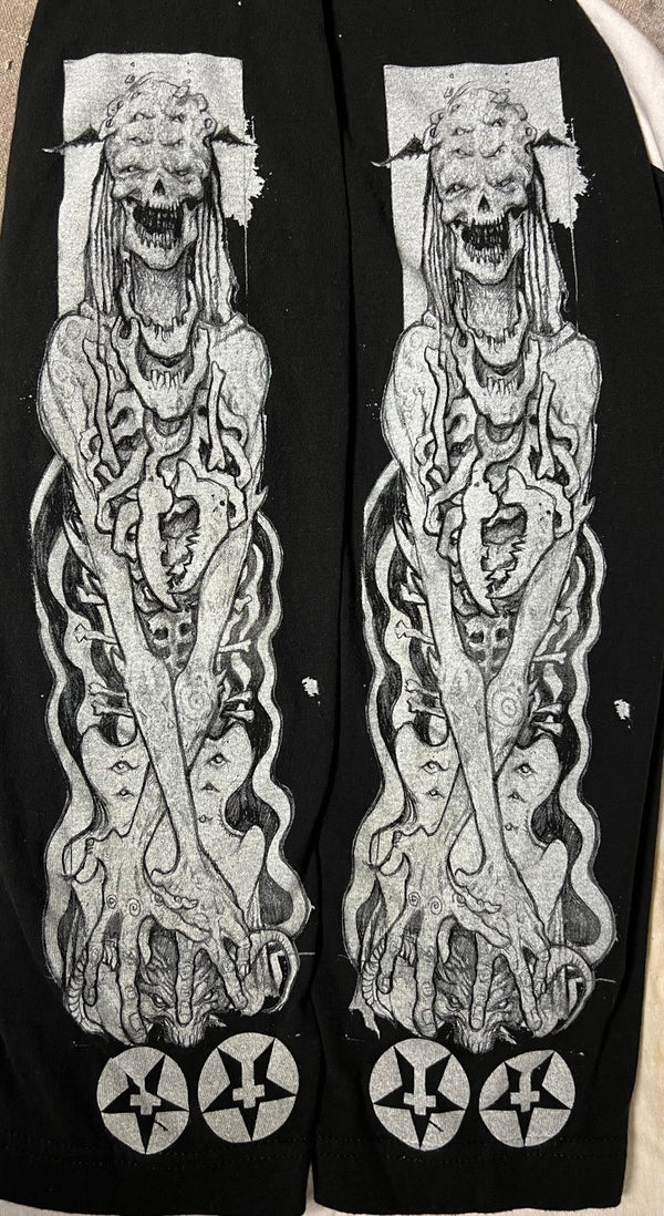 Junker Designs White Raglan T-Shirt